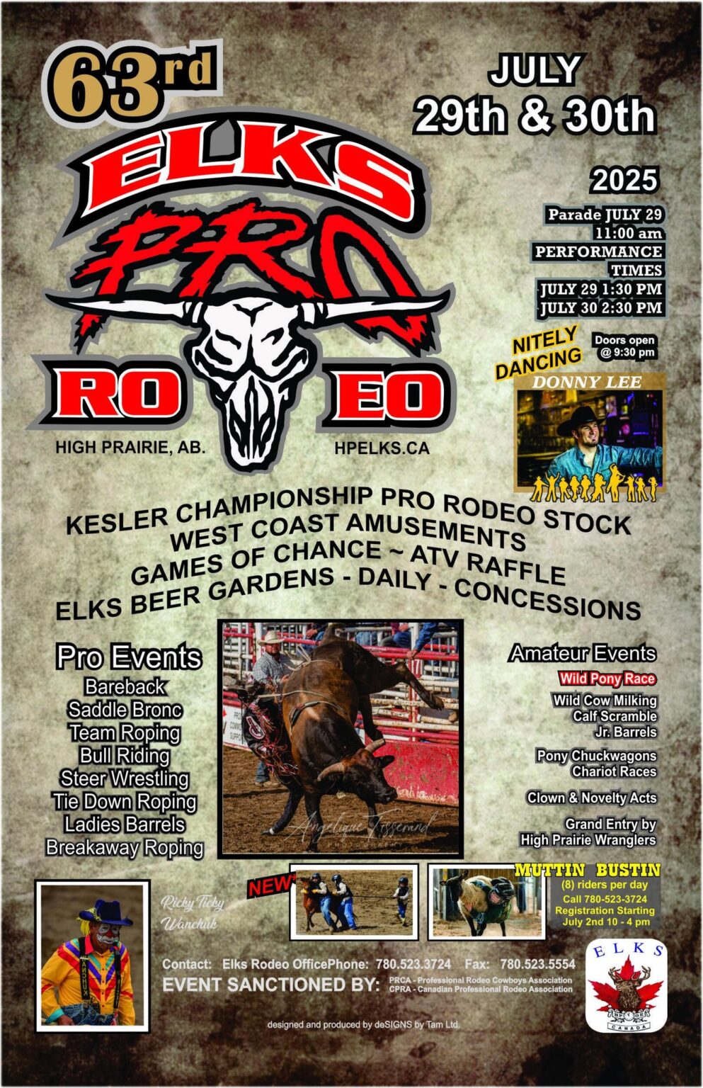 63rd Elks Pro Rodeo High Prairie — Slave Lake Region™