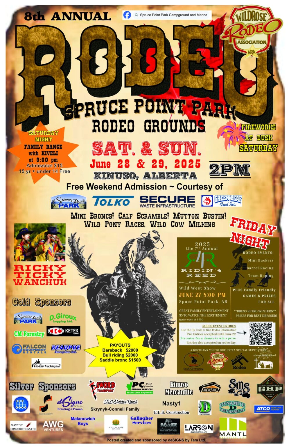 8th Annual Spruce Point Park Rodeo — Slave Lake Region™
